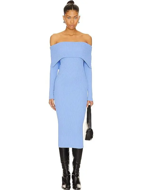 Superdown Loraine Midi Dress - Blue