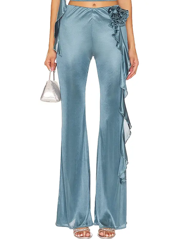 LOVERS AND FRIENDS Giulia Pant - Teal Grey