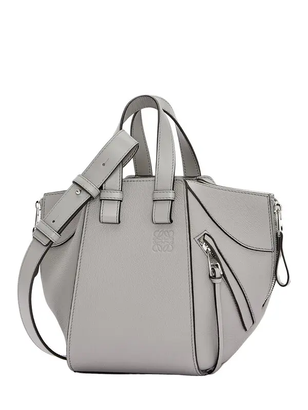 Loewe Compact Hammock Bag - Pearl Grey