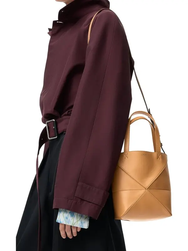 Loewe Luxury Puzzle Fold Tote Bag - Warm Desert
