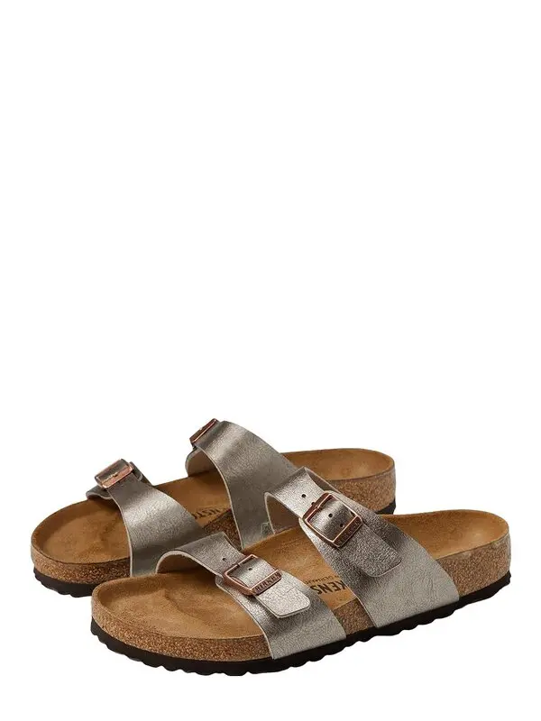 BIRKENSTOCK Sydney Birko-flor Strappy Sandals - Taupe
