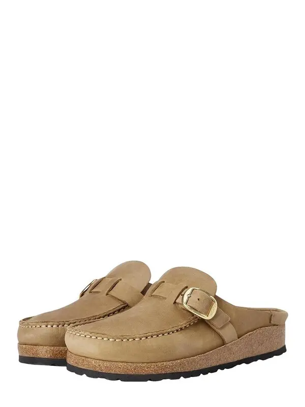 BIRKENSTOCK Buckley Oiled Leather Clogs - Brown