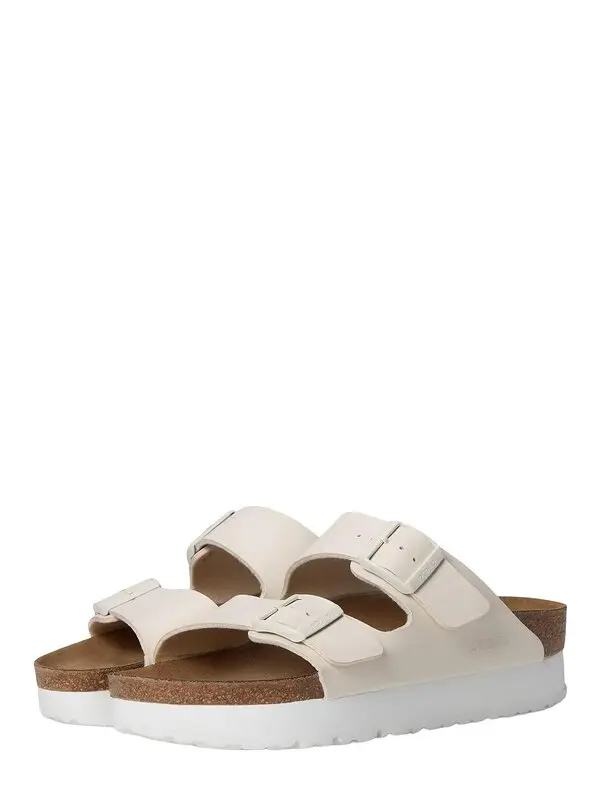 BIRKENSTOCK Papillio Arizona Platform Sandal Vegan - White