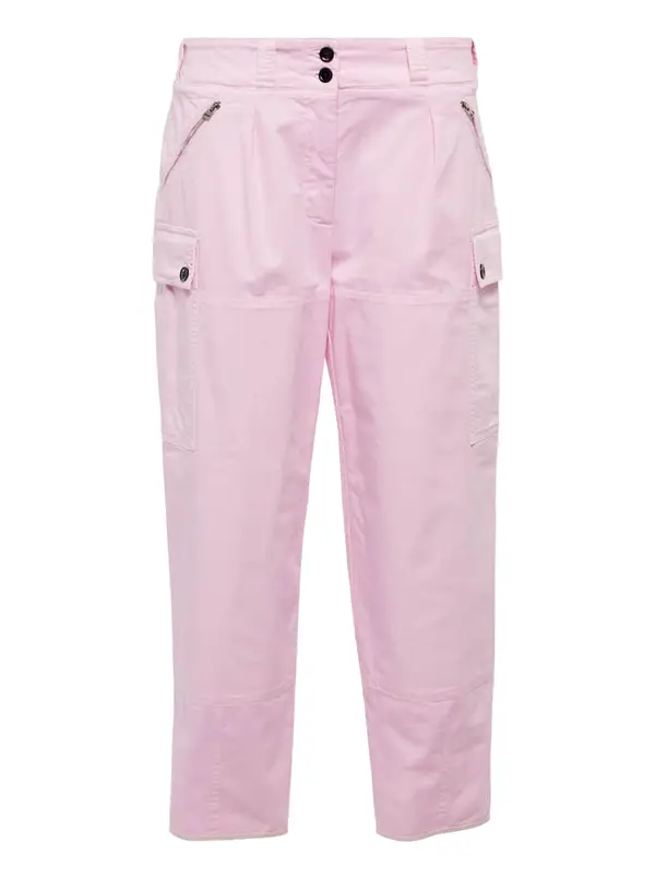 TOM FORD Cotton Cargo Trousers - Pink