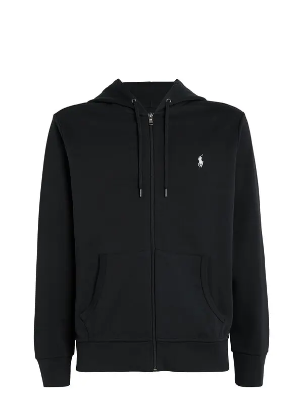 Polo Ralph Lauren Polo Pony Zip-up Hoodie - Black