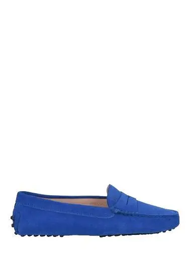 TOD'S Loafers In Bright Leather - Blue