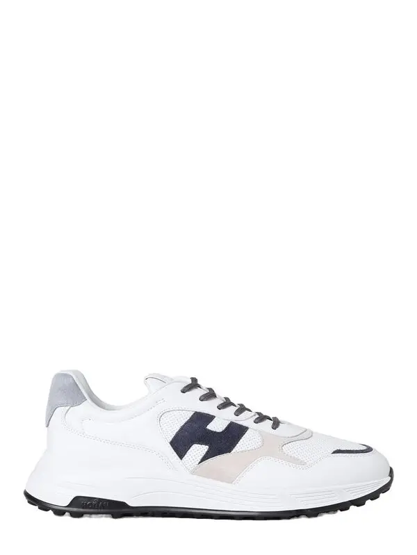 Hogan Hyperlight Leather Sneakers - White