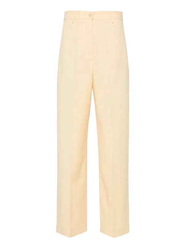 Fabiana Filippi Straight-leg Trousers - Yellow