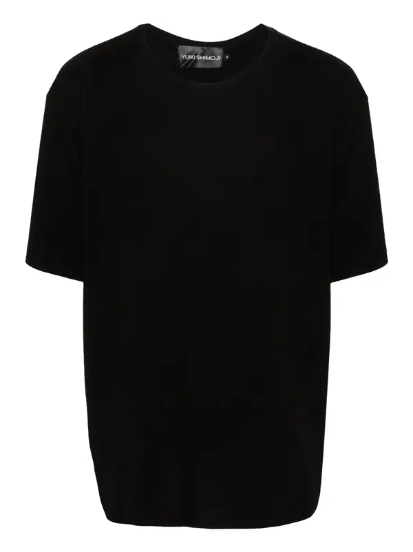 YUIKI SHIMOJI Short-sleeve T-shirt - Black
