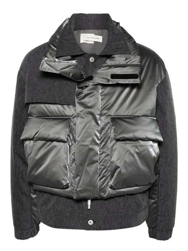 FENG CHEN WANG Layered Padded Jacket - Grey