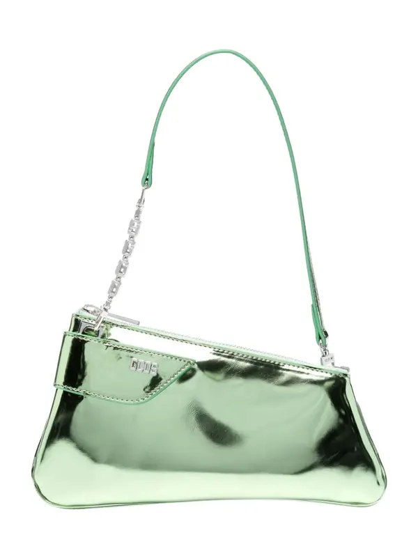 Gcds Comma Notte Leather Bag - Green