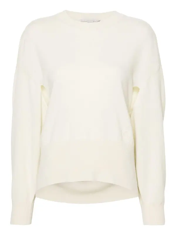 Stella McCartney Regenerated Cashmere Blend Jumper - Yellow