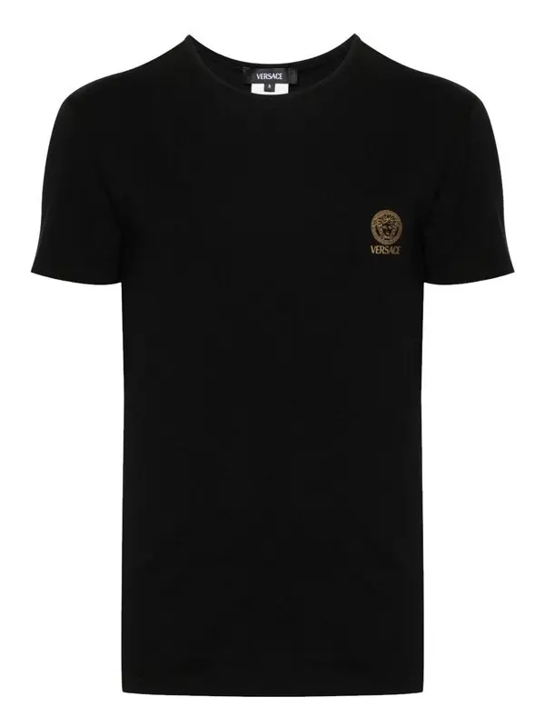 Versace Medusa Head-print Undershirt - Black