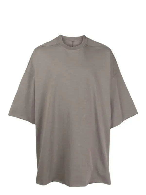 Rick Owens Oversized Cotton T-shirt - Grey