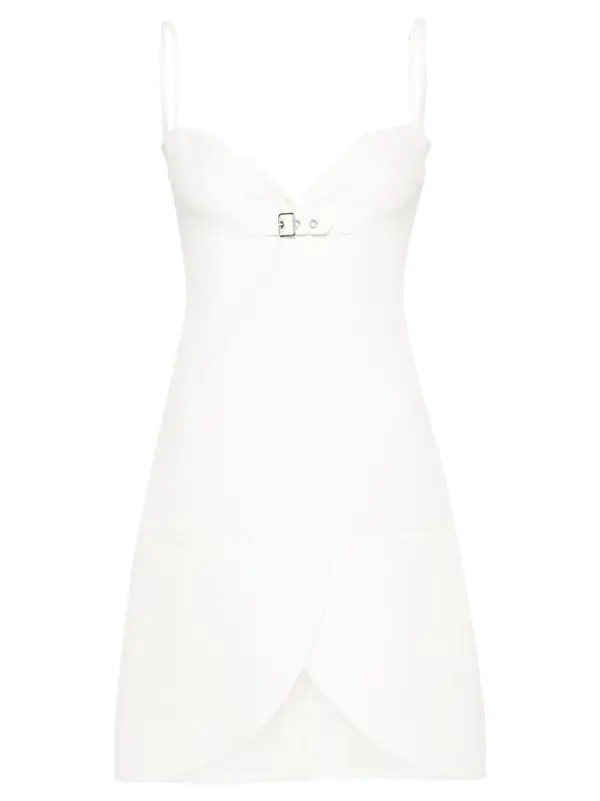 COURREGES Ellipse Mini Dress - White