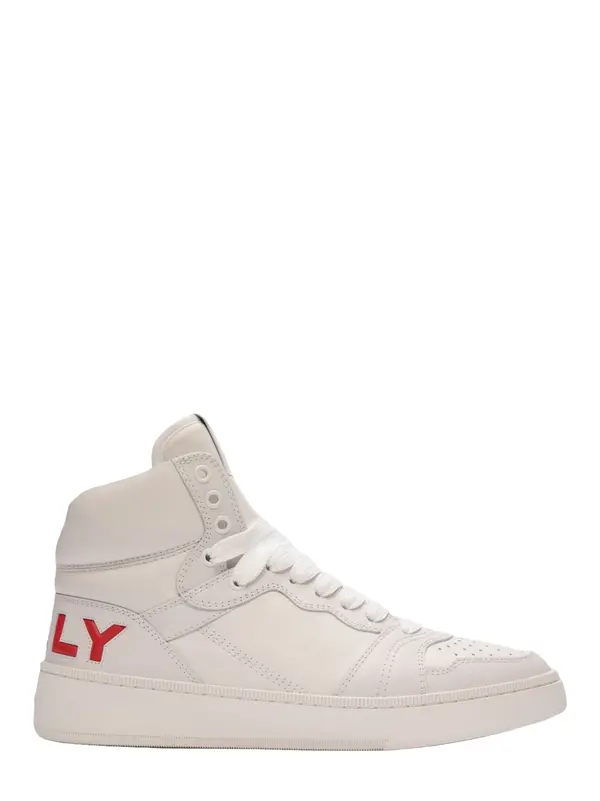 Bally High-top Leather Sneakers - White