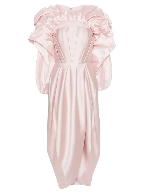 GABY CHARBACHY Detachable Layer Tulip Gown - Pink
