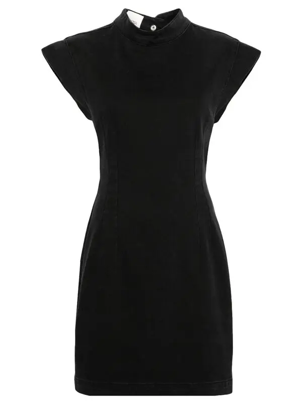 Isabel Marant Nina Twill Minidress - Black