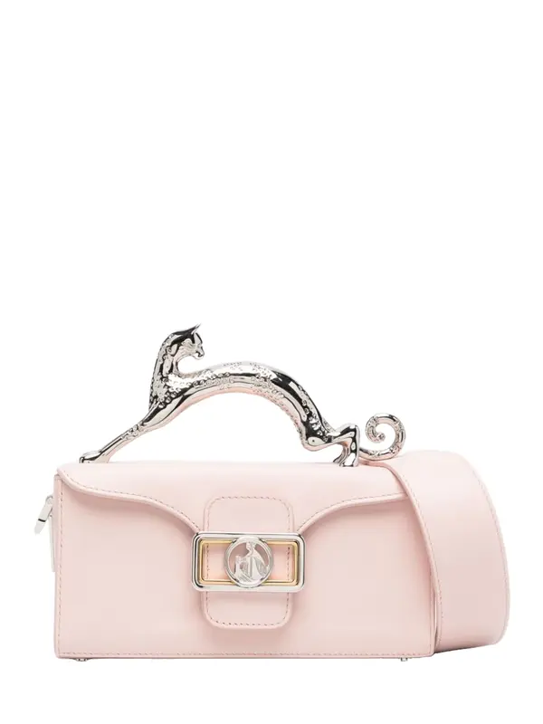 LANVIN Pencil Cat Nano Top Handle Bag - Pink