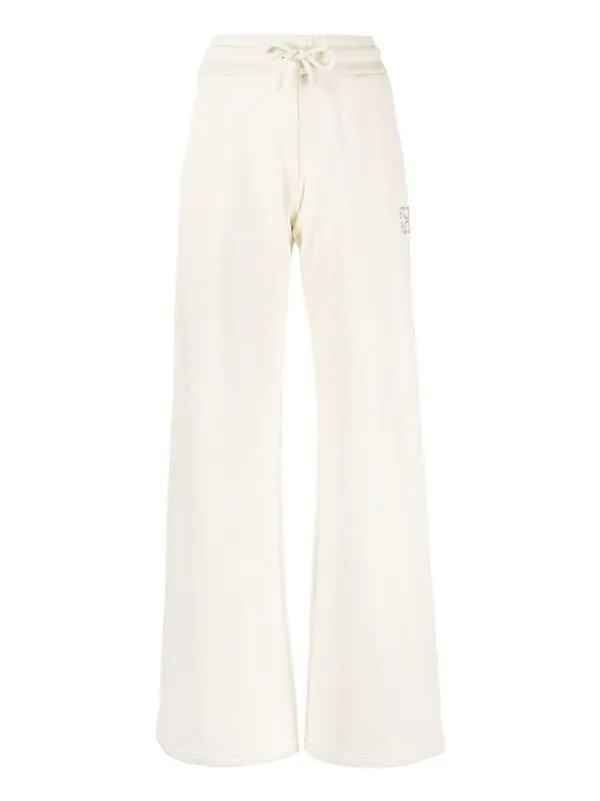 Off-White Arrows-motif Cotton Track Pants - Neutrals