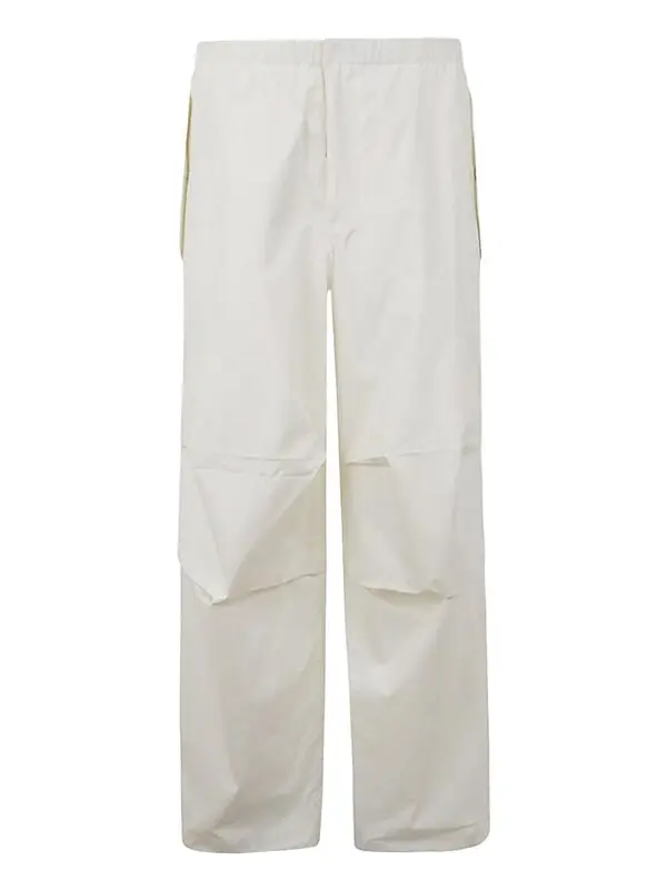 JIL SANDER 50 Aw 30 Fit 2 Loose Fit Trousers - White