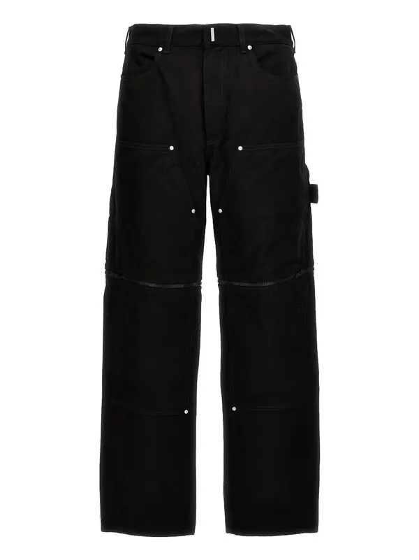 Givenchy Zip-off Carpenter Jeans - Black
