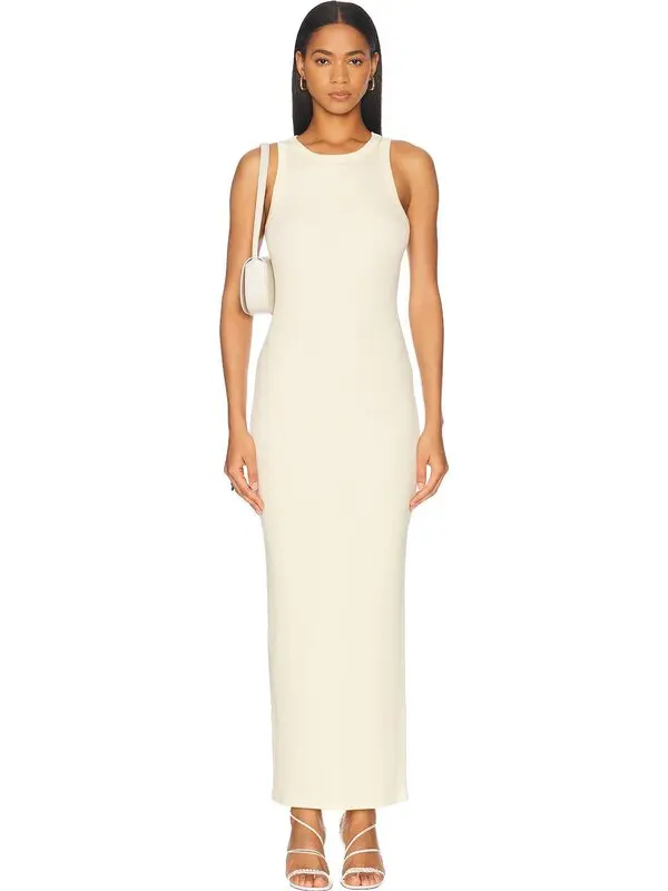 Sprwmn Racer Maxi Dress - Butter