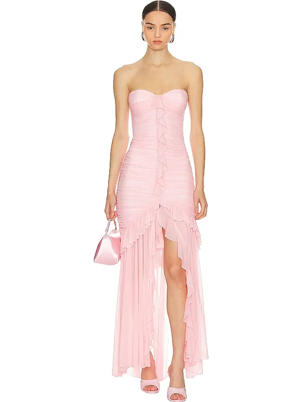 Majorelle Giules Gown - Light Pink
