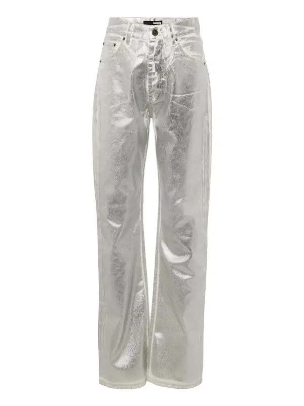 Remain Birger Christensen Straight Leg Jeans - Silver