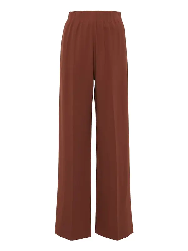 FFORME Maud High-rise Wide-leg Pants - Brown