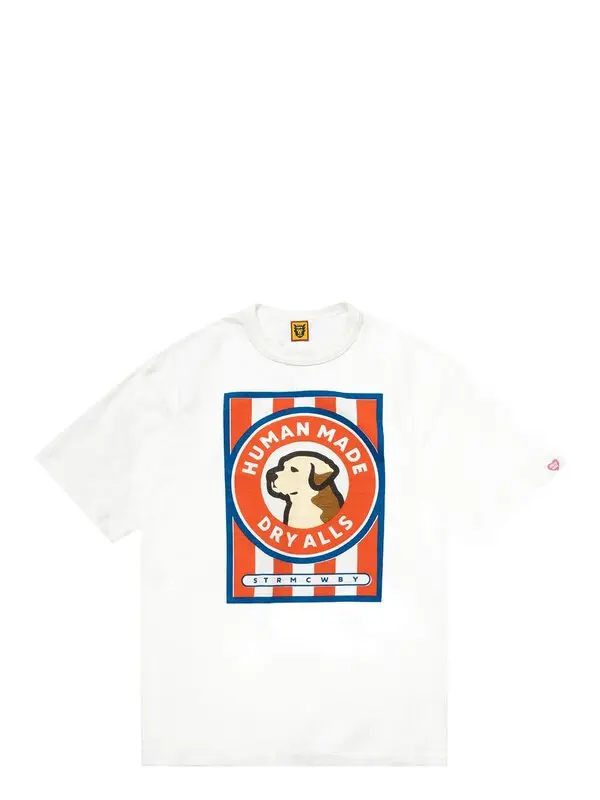 HUMAN MADE Dog Graphic Tee #03 - White