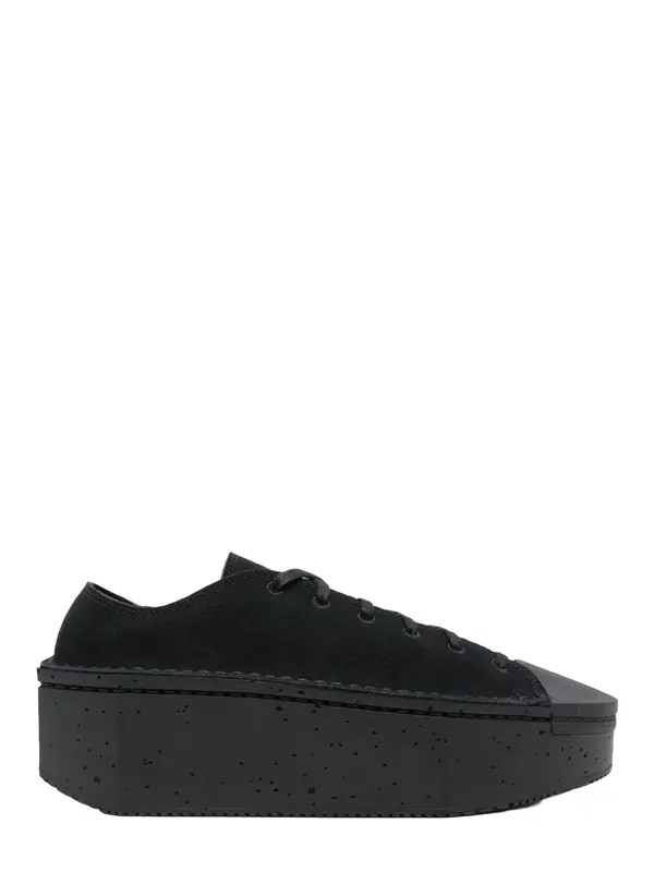 Y3 Kyasu Low Platform Sneakers - Black