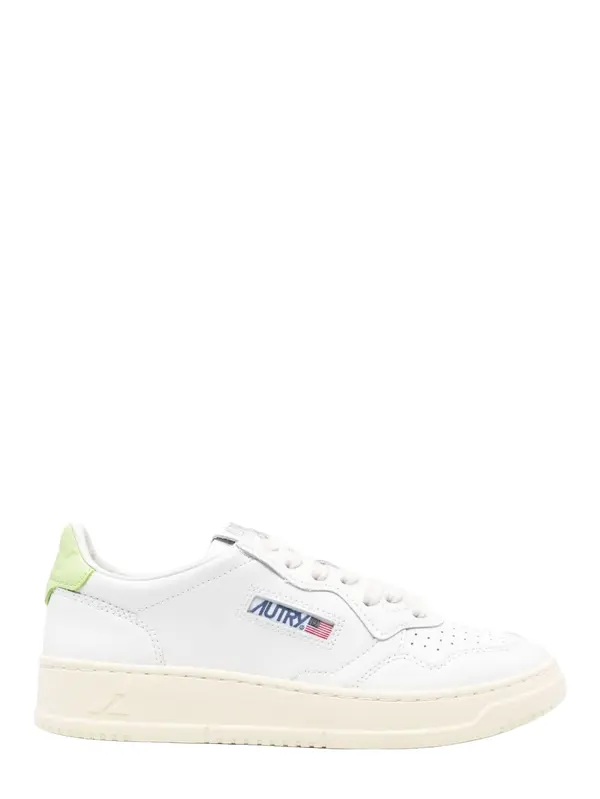 AUTRY Medalist Leather Sneakers - White