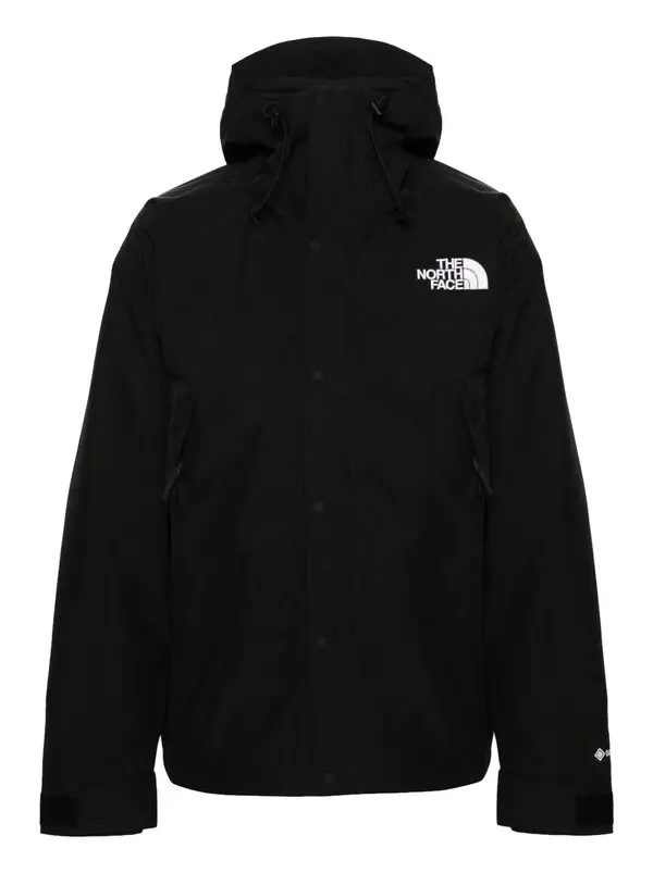 The North Face Logo-embroidered Hooded Jacket - Black