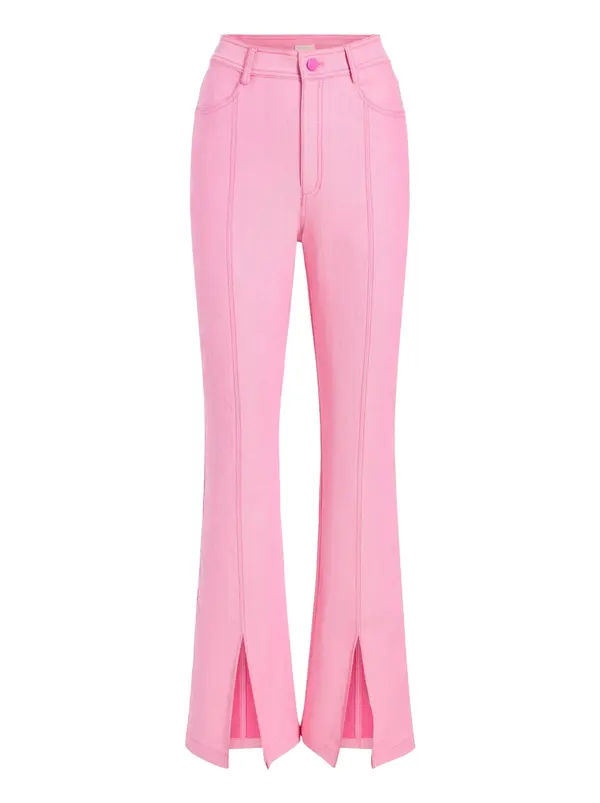 Cinq À Sept Shanis High-rise Panelled Jeans - Pink