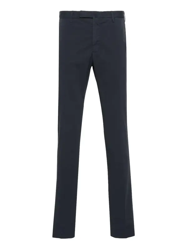 Incotex Pressed-crease Trousers - Blue