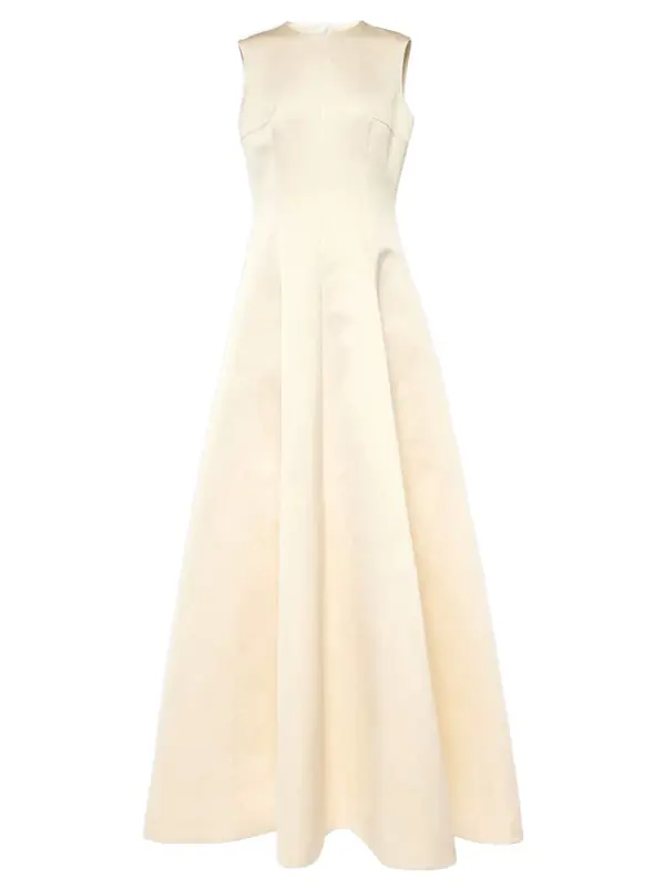 EMILIA WICKSTEAD Bridal Mairi Crêpe Gown - White