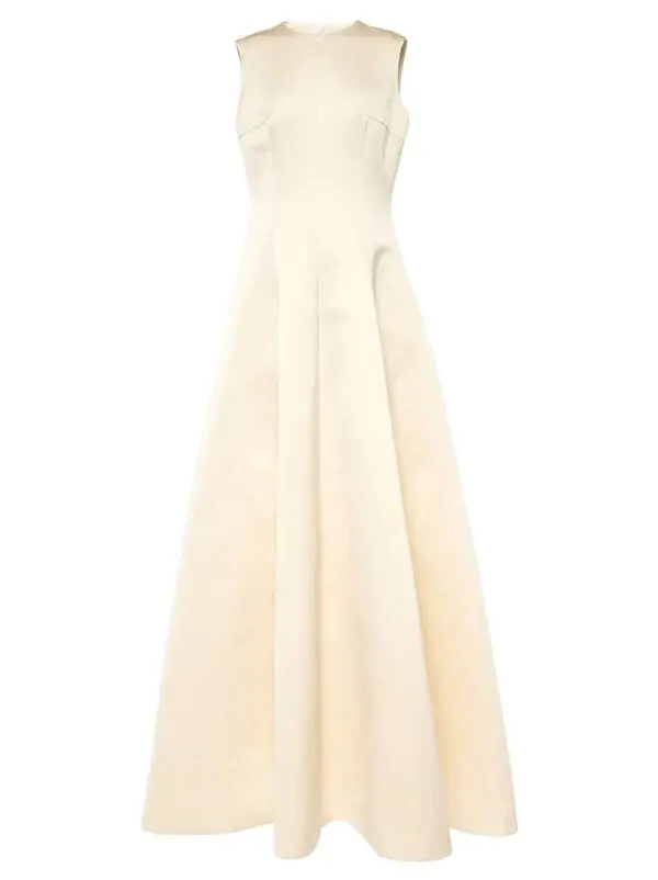 EMILIA WICKSTEAD Bridal Mairi Crêpe Gown - White