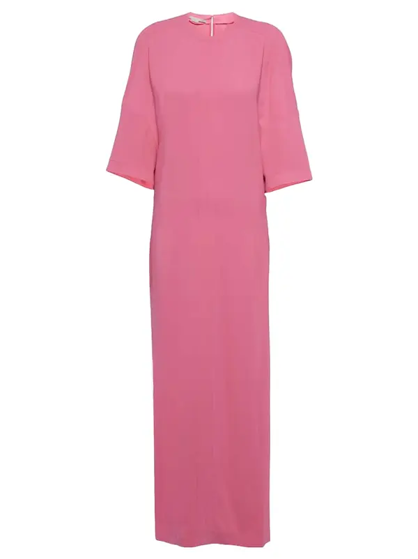 Stella McCartney Gathered Maxi Dress - Pink