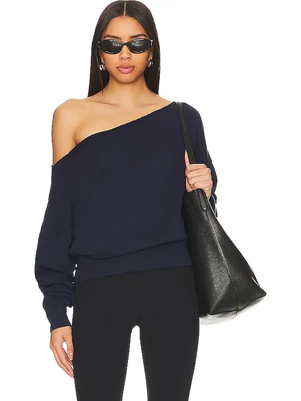 Strut This Crawford Sweatshirt - Navy