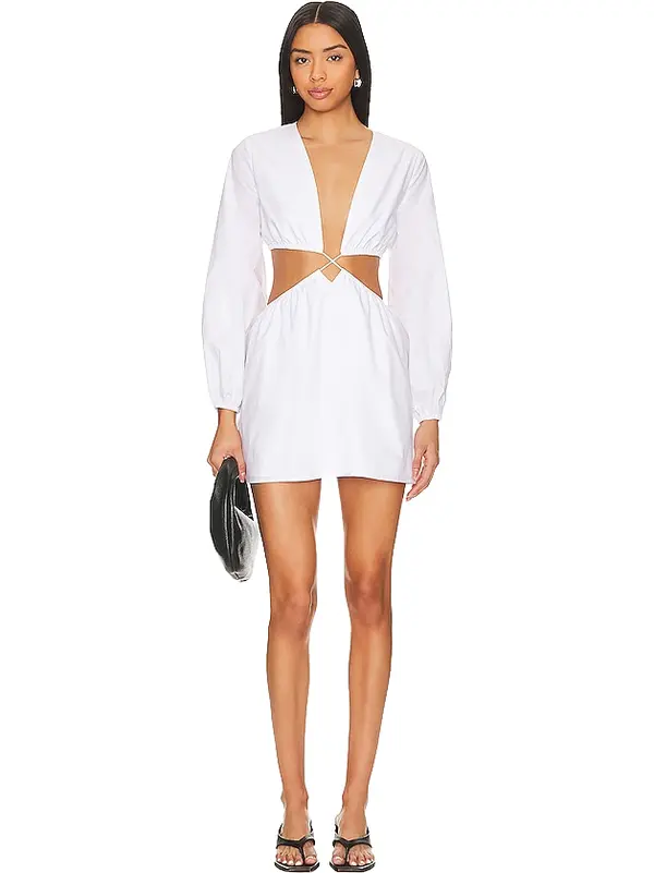 MORE TO COME Rosalinda Mini Dress - White