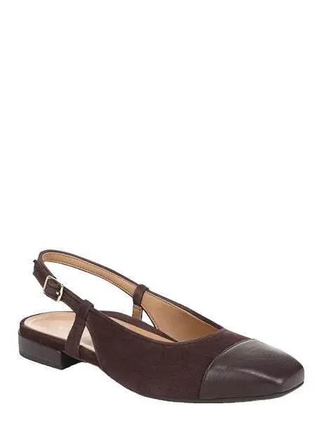 Vionic Petaluma Slingback Flat - Cafe Noir