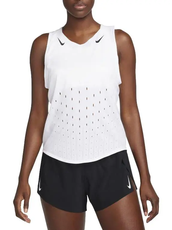 Nike Dri-fit Advantage Tank Top - White/black