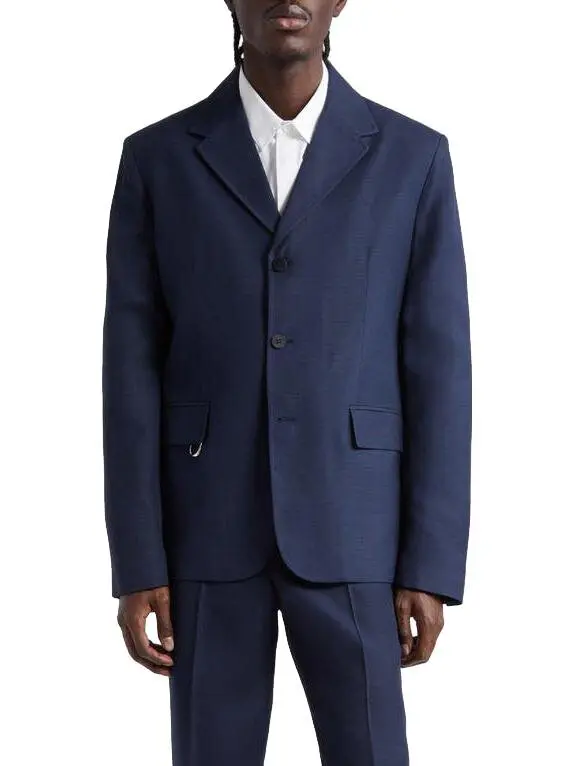 Jacquemus La Veste Cabri Three-button Blazer - Dark Navy