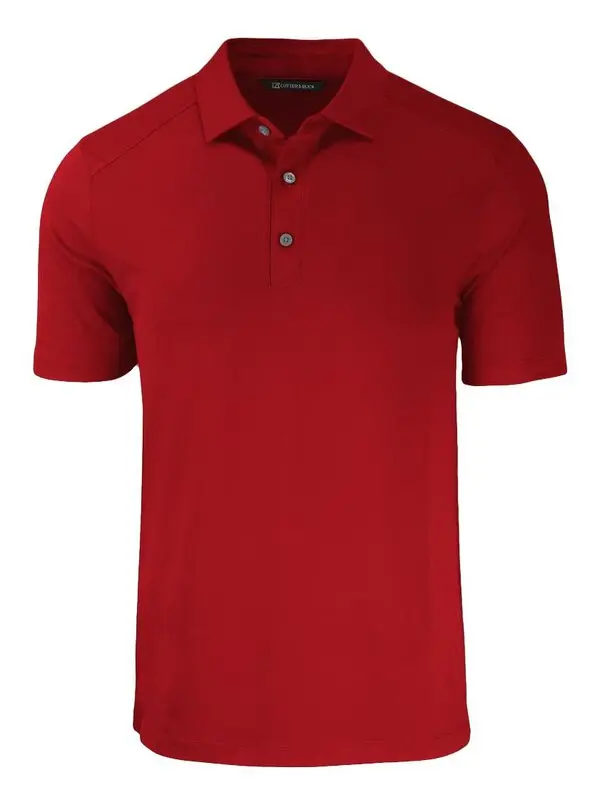 Cutter & Buck Forge Recycled Blend Polo - Cardinal Red