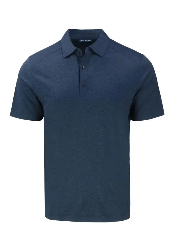 Cutter & Buck Forge Recycled Blend Polo - Dark Navy Blue Heather