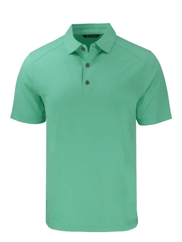 Cutter & Buck Forge Recycled Blend Polo - Fresh Mint Heather