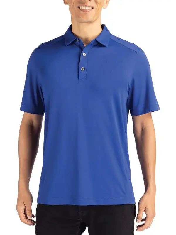 Cutter & Buck Forge Recycled Blend Polo - Tour Blue