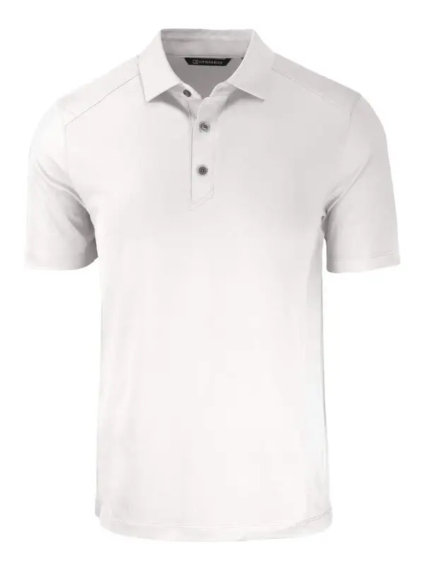 Cutter & Buck Forge Recycled Blend Polo - White