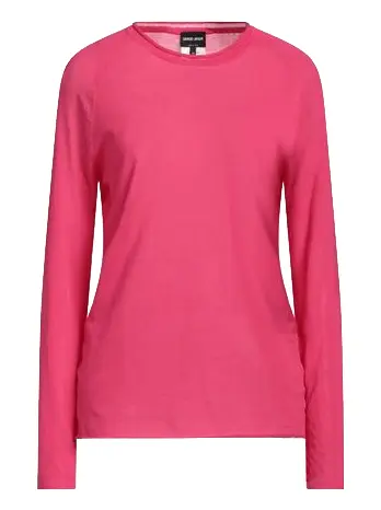 Giorgio Armani Knitted Lightweight Sweater - Pink